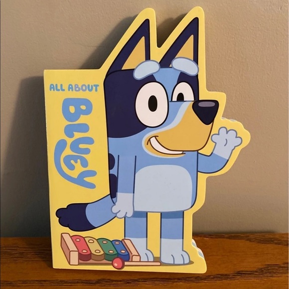 Disney | Toys | New All About Bluey Hard Book | Poshmark